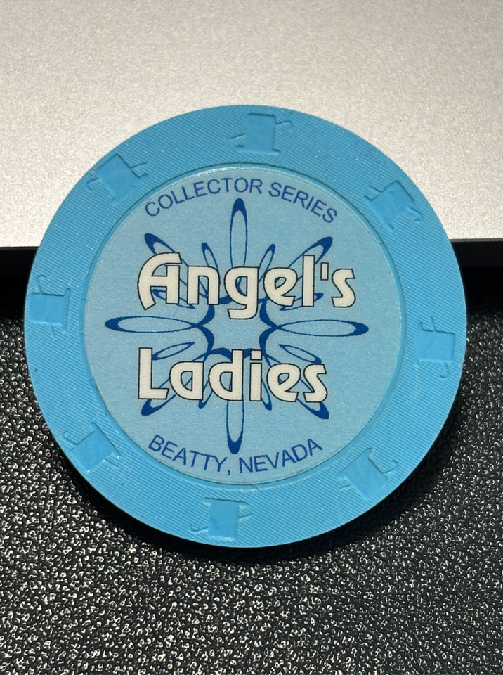 (SHARP) ANGEL'S LADIES CASINO POKER CHIP BEATTY NEVADA BROTHEL TOKEN | eBay