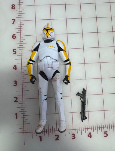 Star Wars Black Series 6" Inch Phase 1 Clone Trooper Commander Loose # ...