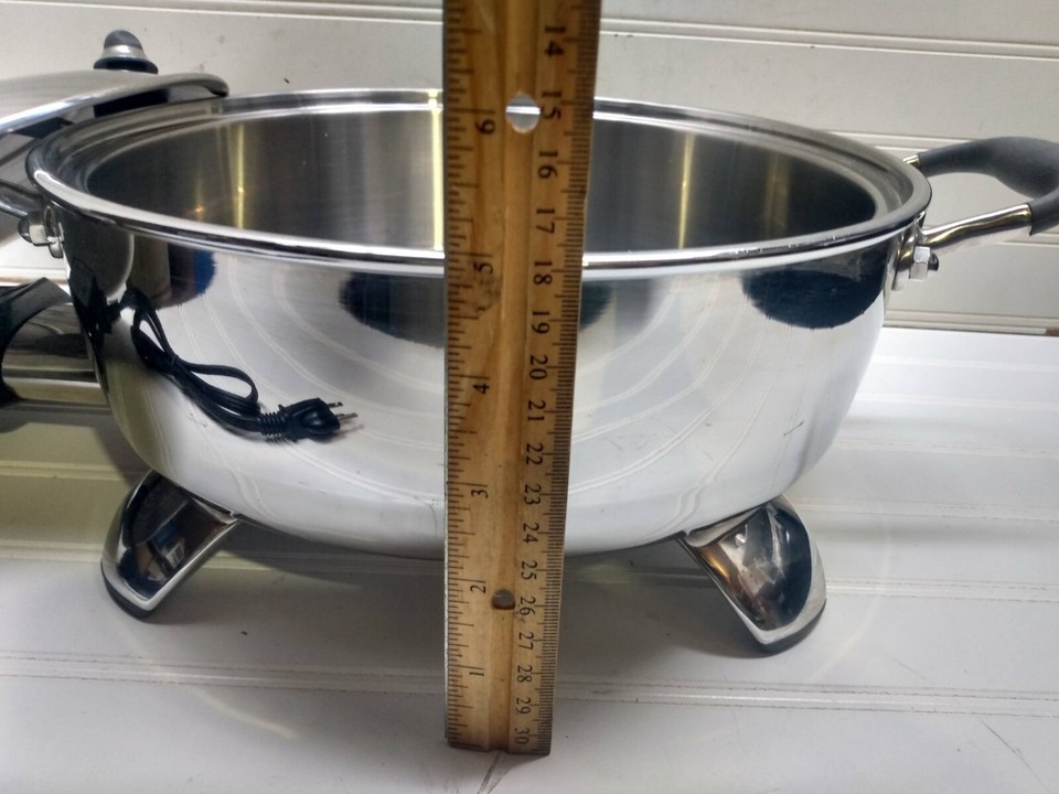 Royal Prestige 5 Qt Electric Multi-Cooker Rice Fryer Roaster Egg ...