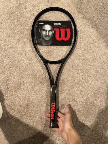 RARE NEW Wilson Pro Staff RF97 V11 Autograph 2017, 4 1/8 RogerFederer ...