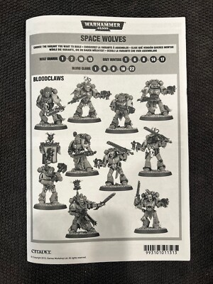 Space Wolves Blood Claws Space Marines Plastic Warhammer 40K NIB | eBay