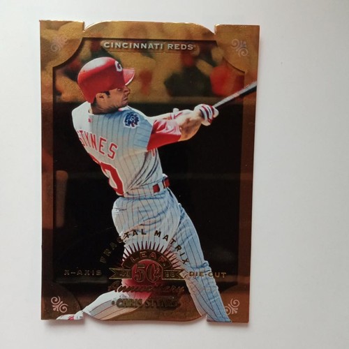 1998 Leaf - Fractal Matrix Die-Cut Bronze X-Axis #28 Chris Stynes for ...