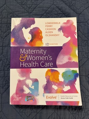 Maternity and Women's Health Care 12th Edition Paperback by Lowdermilk ...