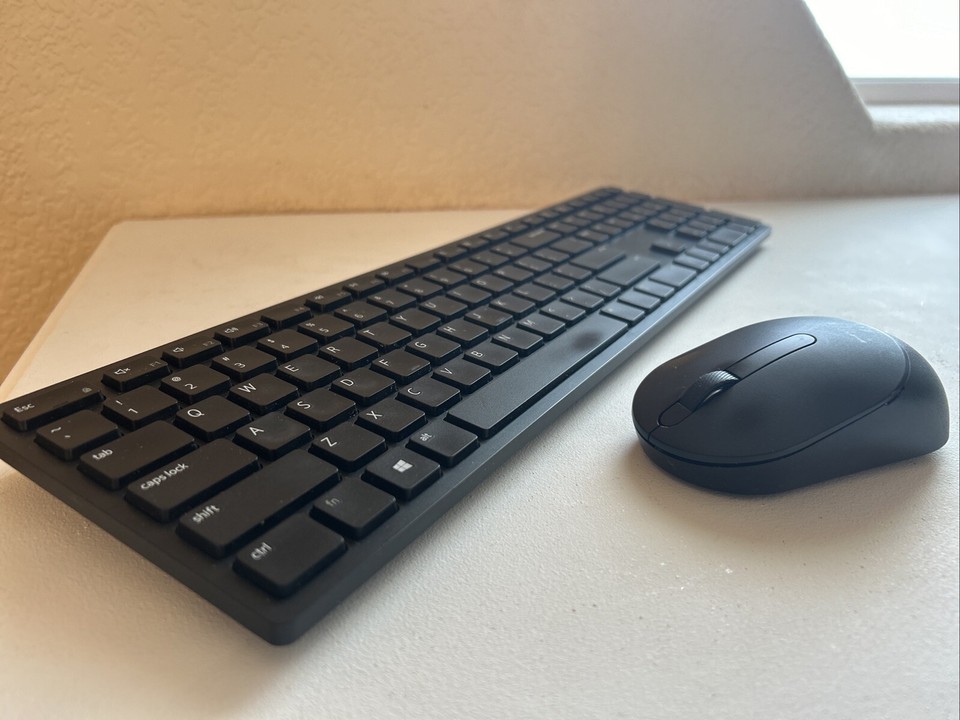 Dell Wireless Keyboard and Mouse - Black Tested NO DONGLE - KB3121Wt | eBay