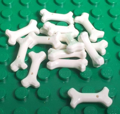 Lego 15 Pieces Short Bone / City / Friends Mini Figure Dog Animal Pet ...