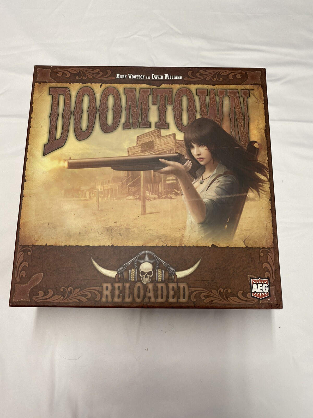 Doomtown Reloaded - The Board Game - AEG Games - Complete with 3 ...