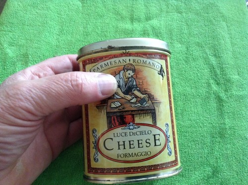 Parmesan & Romano metal cheese tin | eBay