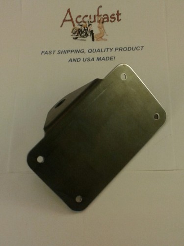 Vertical Motorcycle license plate holder bracket AXLE side MOUNT AF2D ...