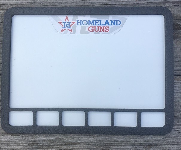 Magnetic gun cleaning mat 12"x9" tray small pistol parts 6 dividers RC ...