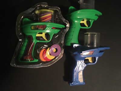 Foam Disc Launcher Zip Shot Shooter Disc Shooter | eBay