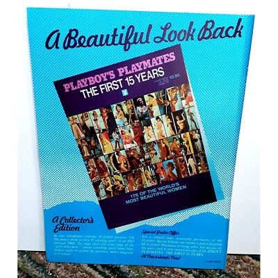 1984 Playboy Playmates First 15 Years AD Only Original Print Ad | eBay
