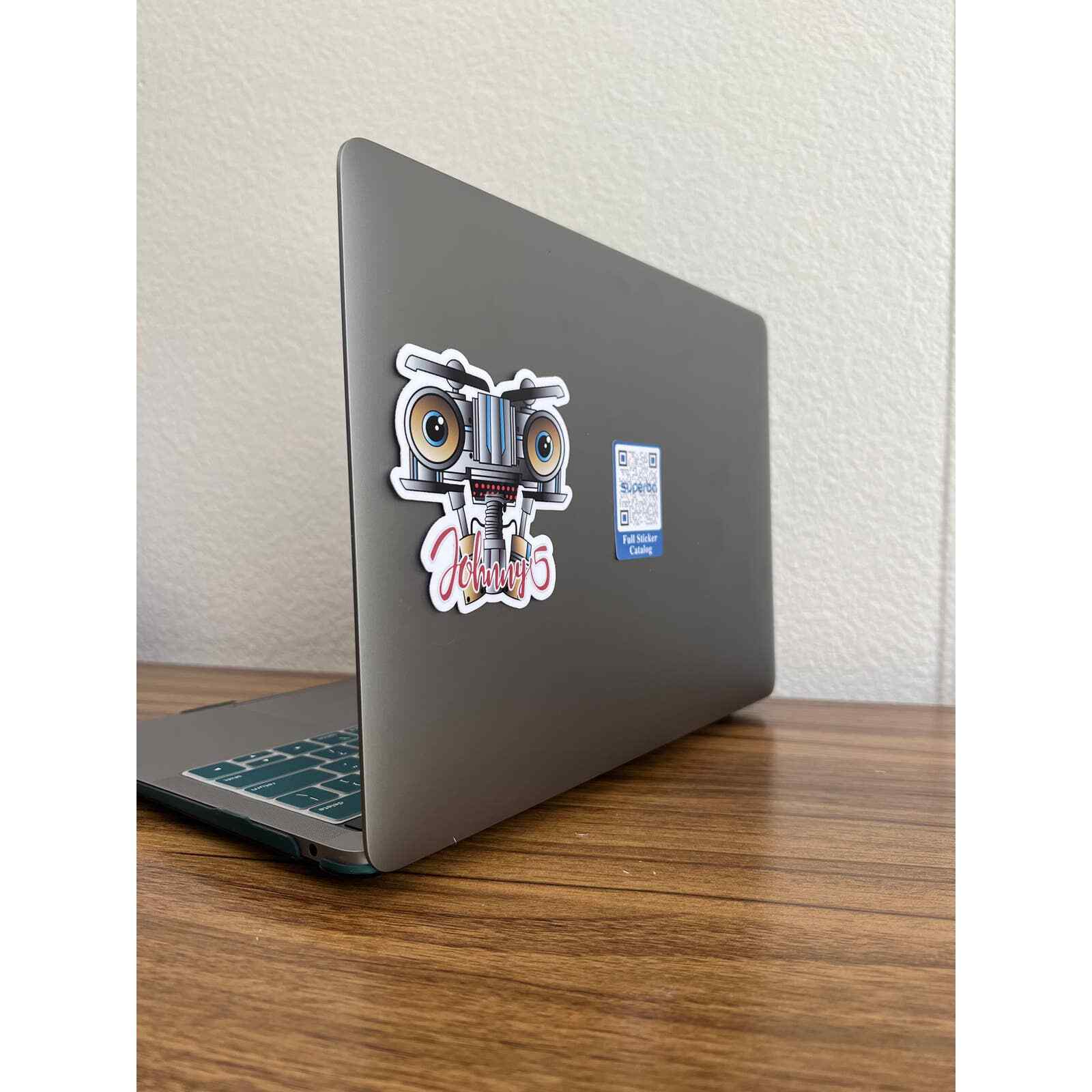 Short Circuit | Johnny 5 | No Disassemble | Vinyl Sticker | Vinyl Decal ...