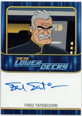 Star Trek: Lower Decks - Fred Tatasciore as Lieutenant Shaxs - Border ...