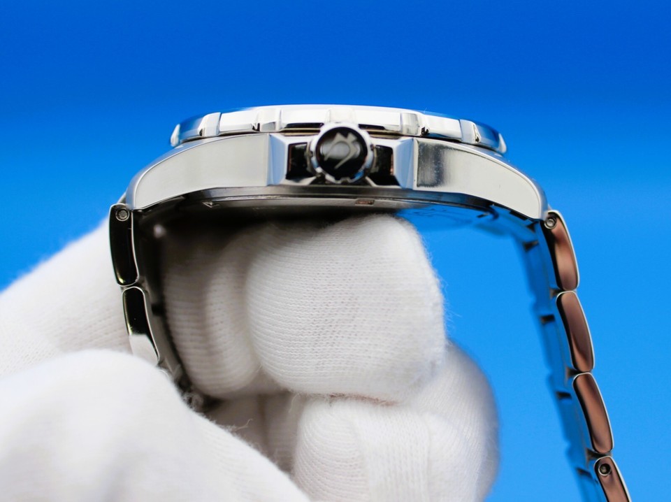 Bulova Marine Star Black Dial 43mm Watch Stainless Steel 96B382 US ...