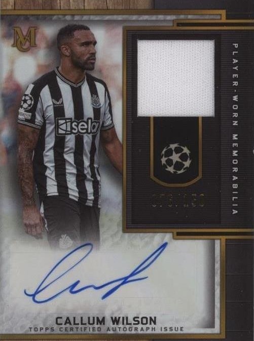 2023-24 Topps Museum Collection UCL - Museum Autograph Relics Callum ...