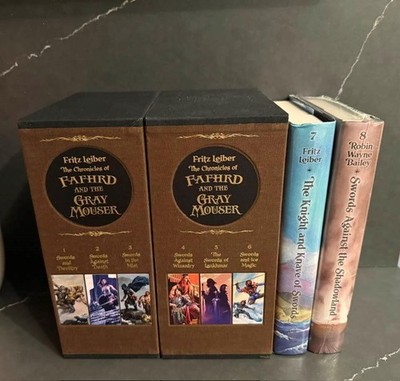 Fritz Leiber Sword Series Centipede Press #1-8 Fafhrd & Gray Mouser ...