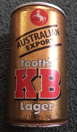 Tooths KB Lager Australian Export 12 oz Beer Can Sydney Australia | eBay