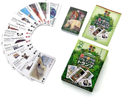 Cartes à jouer Colorata Real Animal Learning (animaux/quiz inclus ...