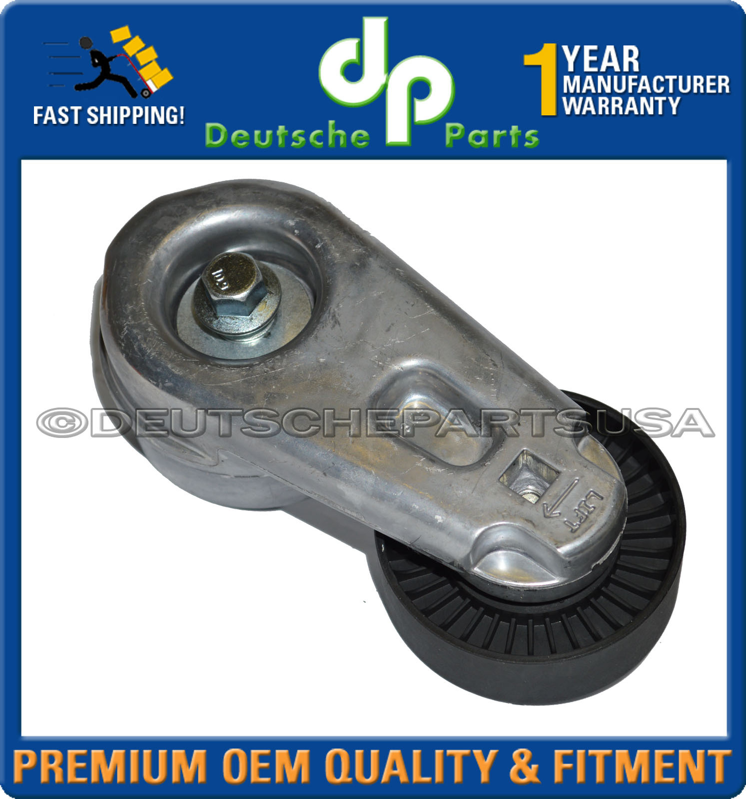 Land Rover LR4 Range Rover Sport Primary Drive Belt Tensioner w/ Roller ...