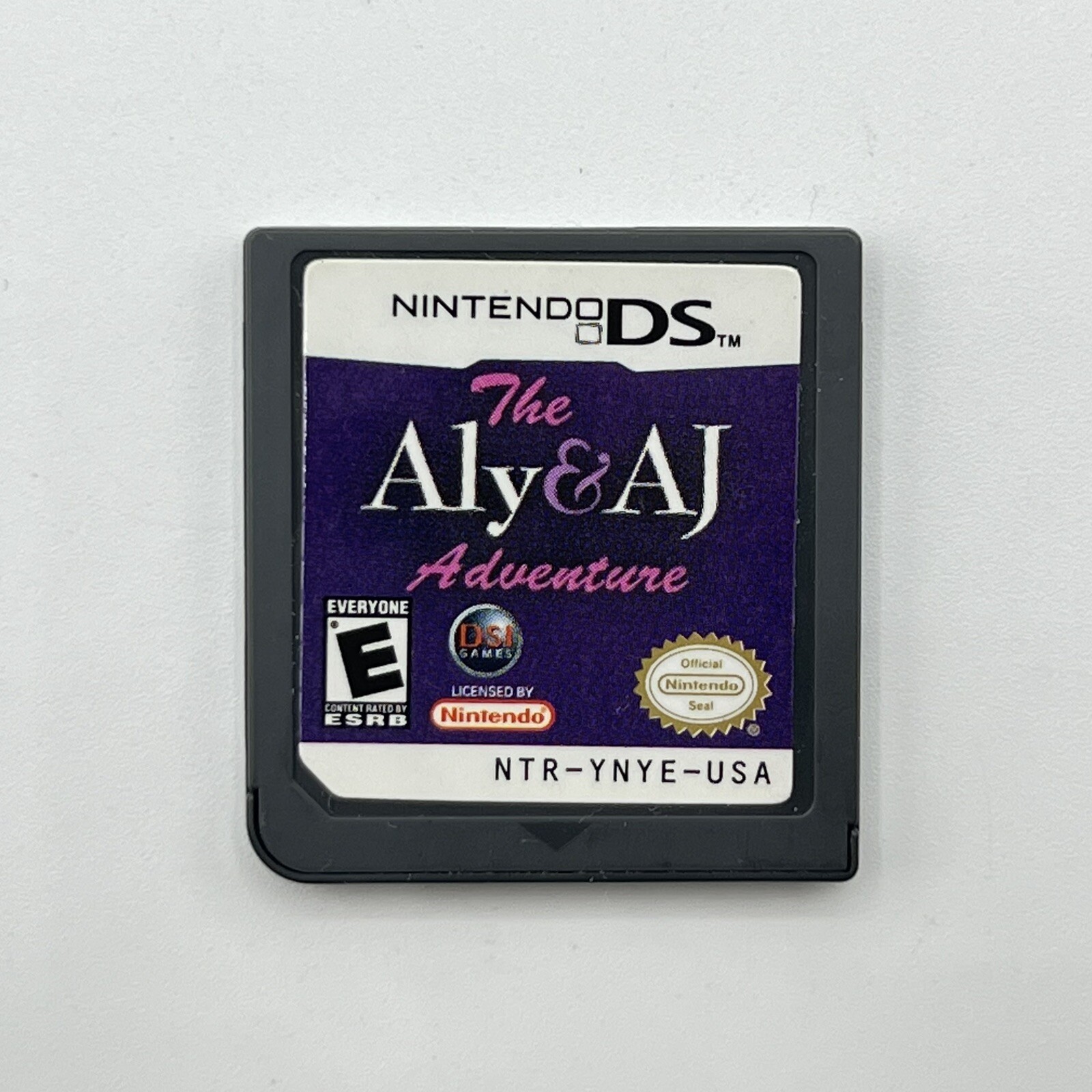 Nintendo DS The Aly & AJ Adventure Tested & Working NDS Cartridge Only ...