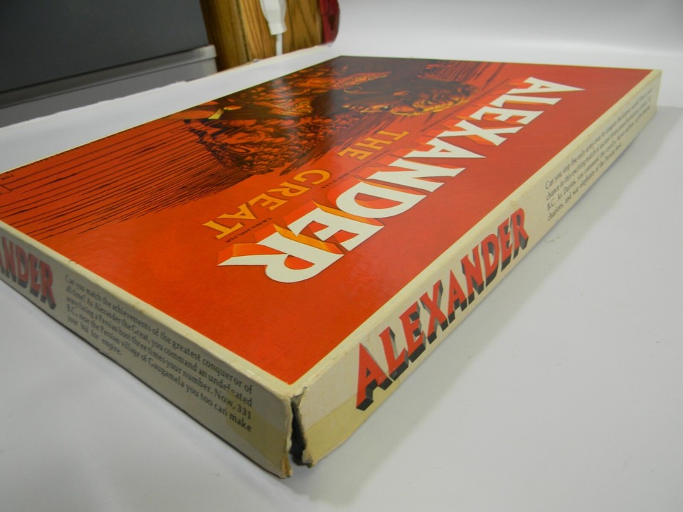 Avalon Hill Alexander The Great Board Game 1974 Edition - #17 - 11B2 | eBay