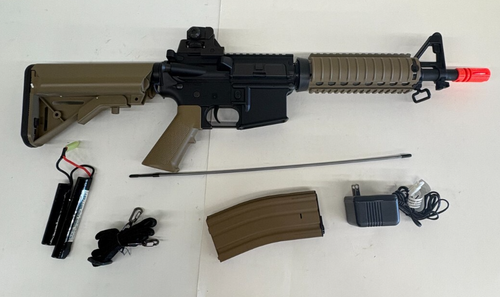 Soft Air Colt M4A1 CQBR AEG Electric Airsoft Rifle Adj Hop-Up/453 FPS ...