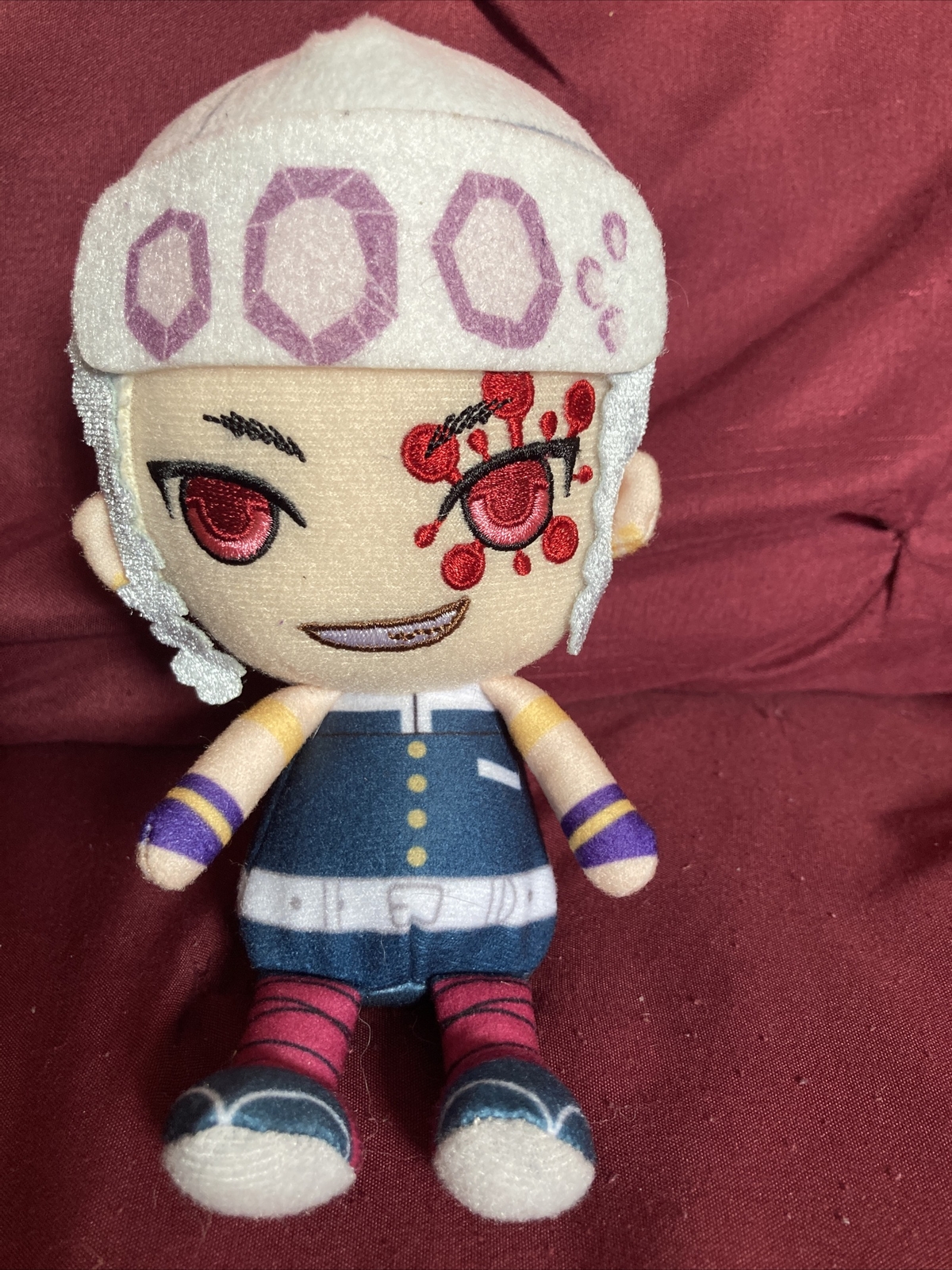 Demon Slayer: Kimetsu no Yaiba Tengen Uzui Chibi Plush Doll Gift ...
