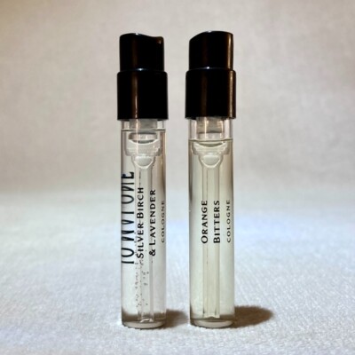 Jo Malone Silver Birch & Lavender+Orange Bitters Cologne Sample Spray ...