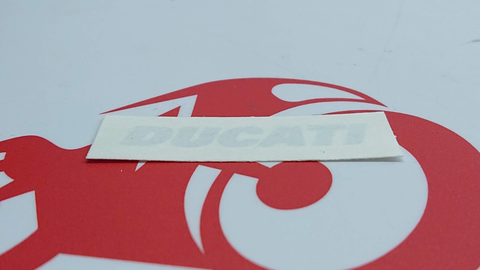 DUCATI PANIGALE 13-19 Headlight Cowling "DUCATI" Decal 43818111A | eBay