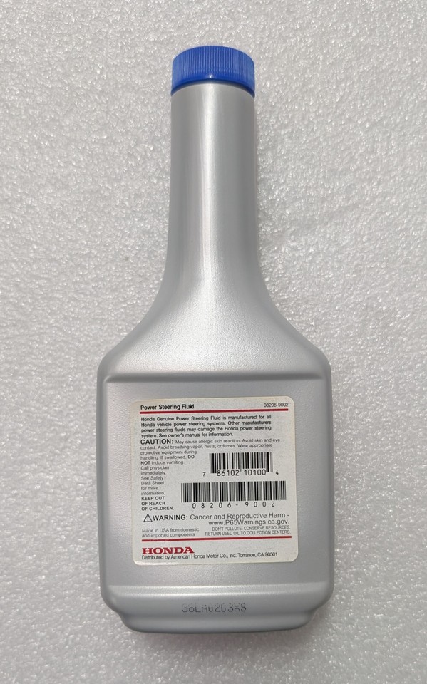 GENUINE OEM Honda Power Steering Fluid MULTIPACK - 08206-9002 / 08285 ...