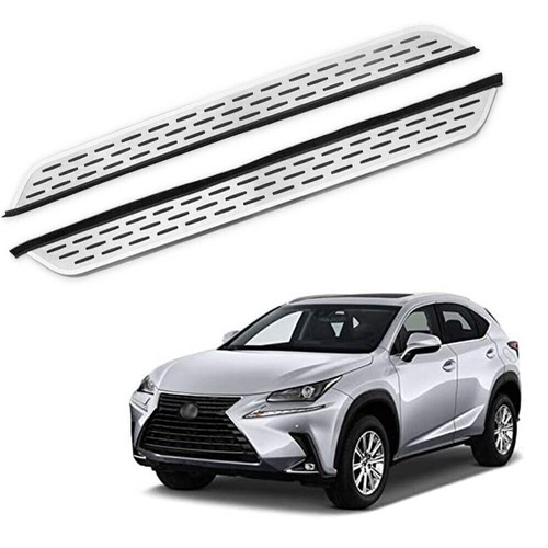 2Pcs Door Side Steps Pedal Nerf Bar Running Boards Fits for Lexus NX ...
