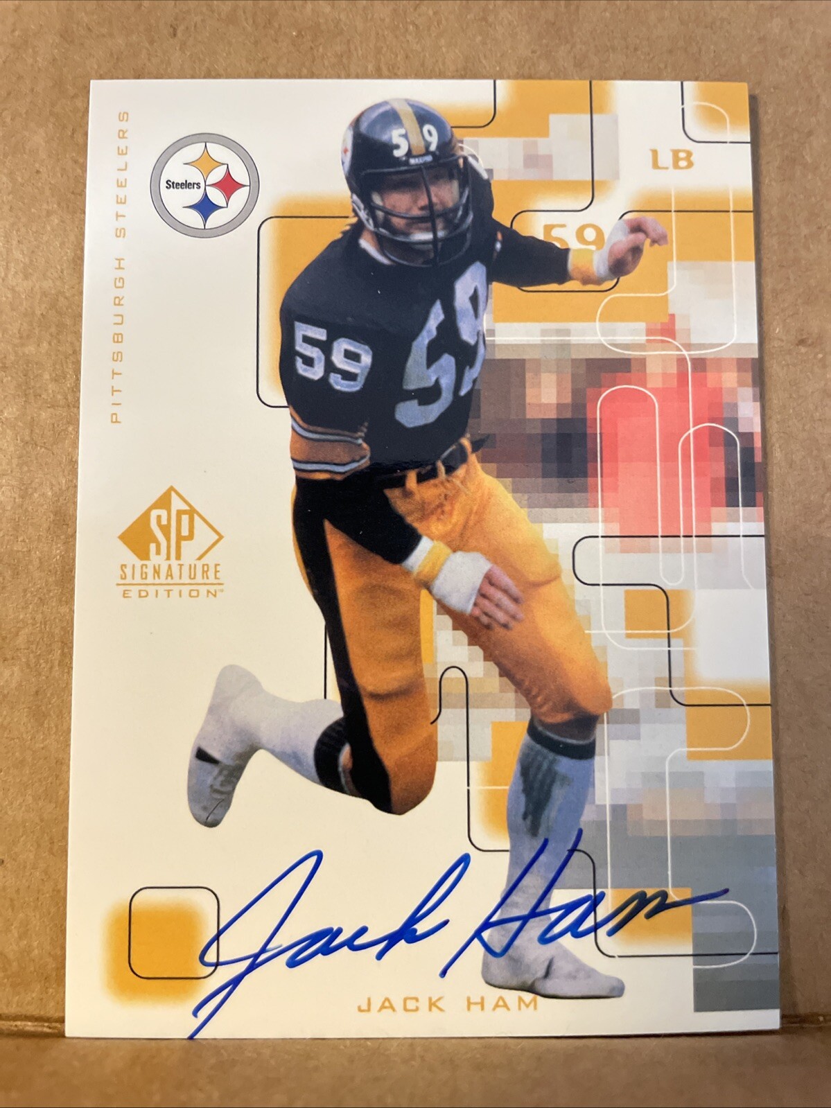 1999 Upper Deck SP Signature Edition Jack Ham Certified Autograph #JH ...