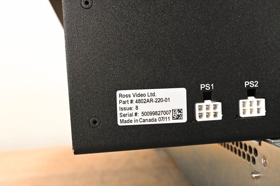 Ross 2 M/E Carbonite Frame Video Switcher with Carbonite 2M Panel ...