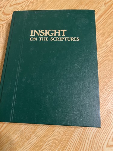 Insight On The Scriptures Volume 1 1988 | eBay