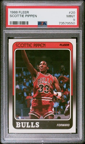 1988 Fleer #20 Scottie Pippen PSA 9 Rookie Card | eBay