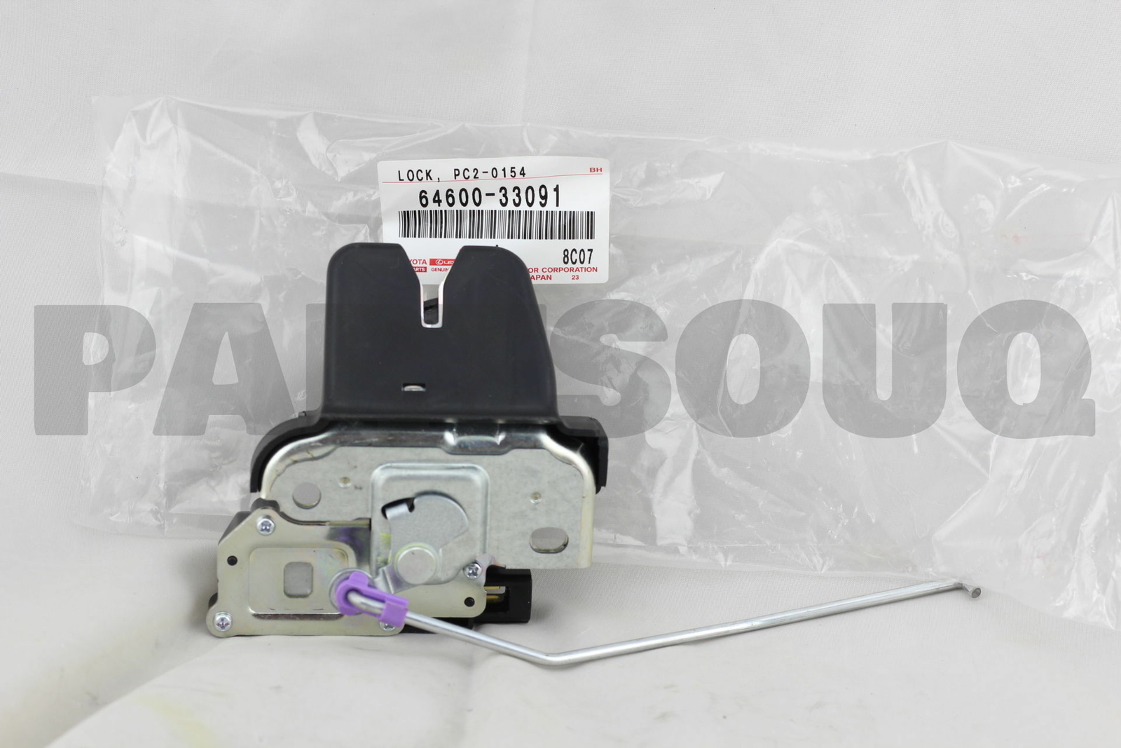 6460033091 Genuine Toyota LOCK ASSY, LUGGAGE COMPARTMENT DOOR 64600 ...
