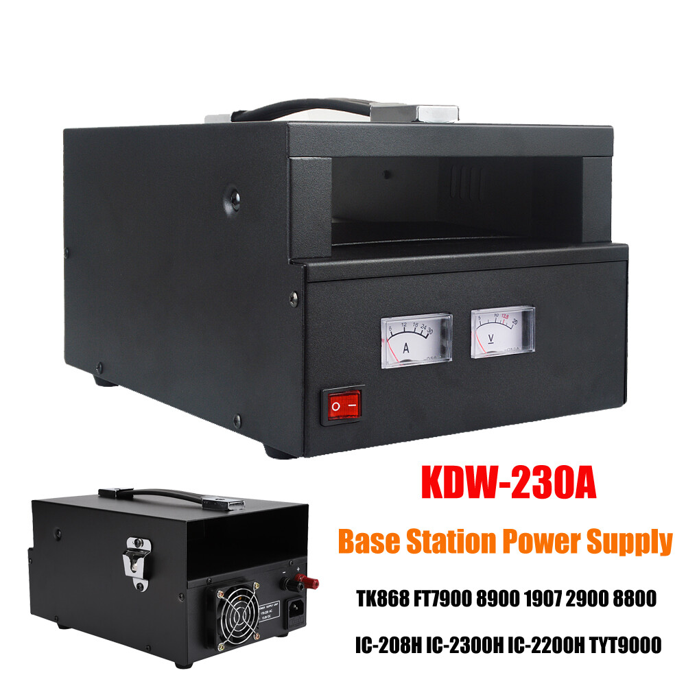 13.8V Car CB Ham Radio Power Supply for ICOM 208H 2300H TYT 9000 ...