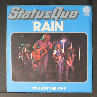 STATUS QUO: rain VERTIGO 7" Single 45 RPM France | eBay