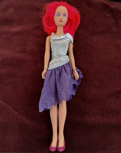 Vintage 1985 Hasbro Jem & the Holograms KIMBER doll Red Hair Made Hong ...