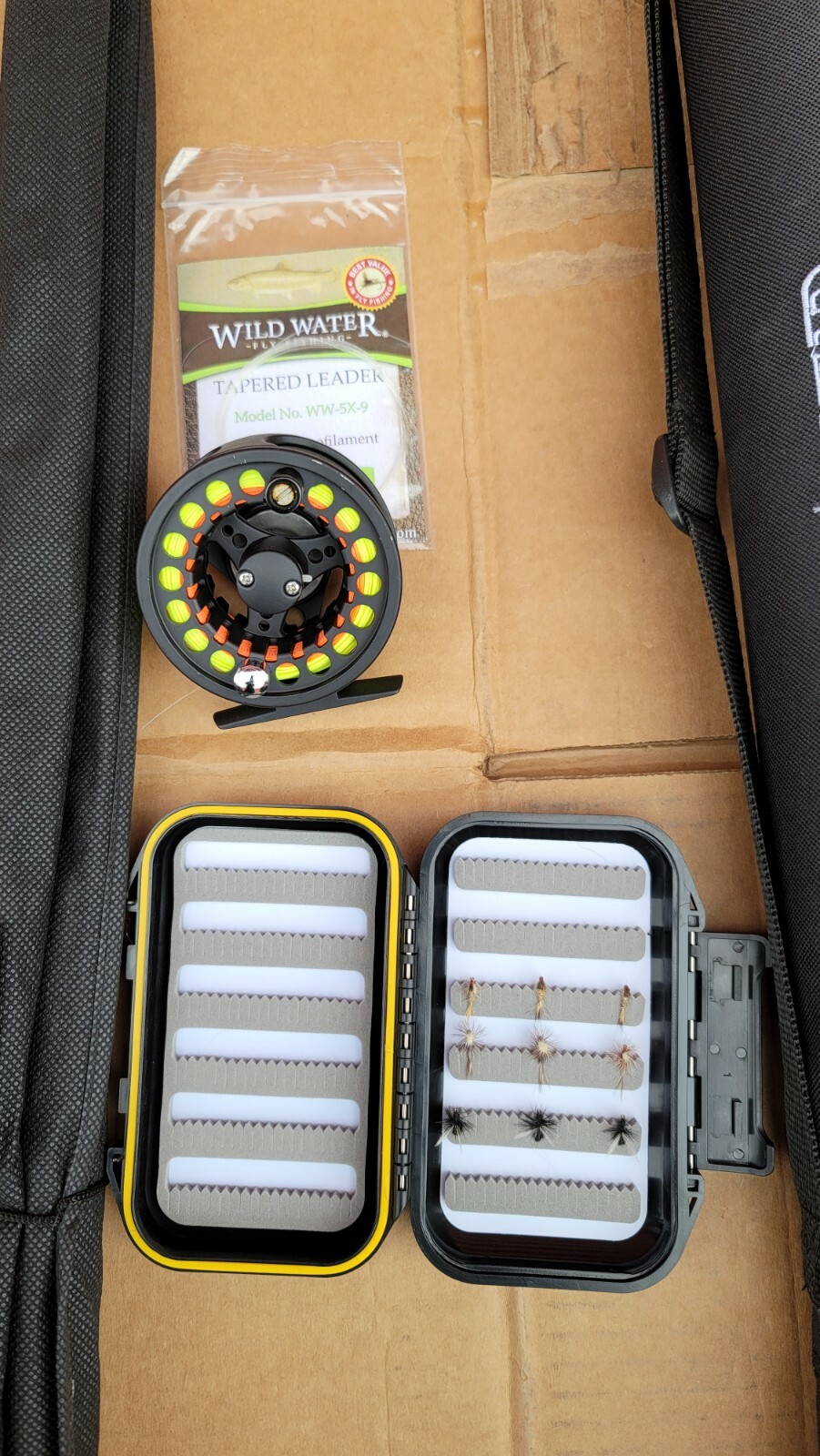 Lot of 2 Wild Water Fly Fishing 9 Foot, Fly Rod Complete Fly Fishing | eBay