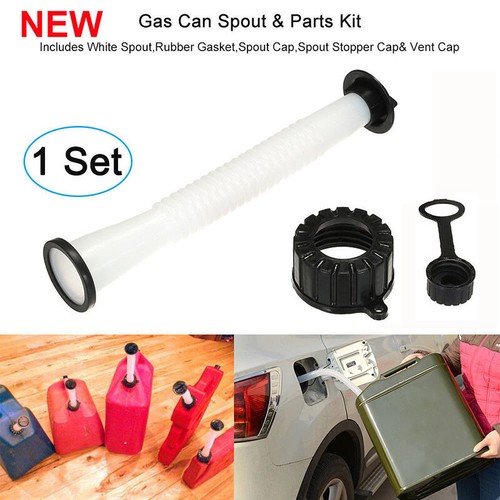 1 SET Rubbermade Replacement Gas Can SPOUT & PARTS Cap Kit Blitz ...