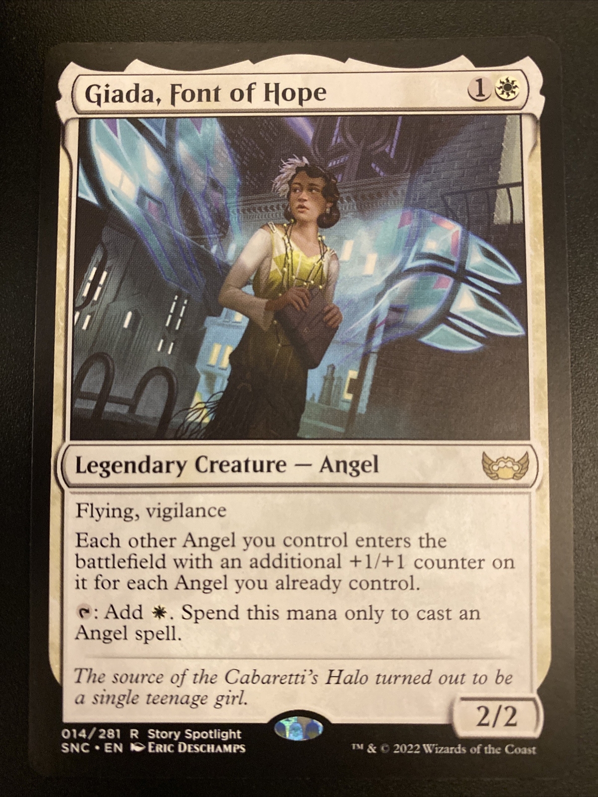 Giada, Font Of Hope MTG Streets Of New Capenna Angel Rare #014 NM ...