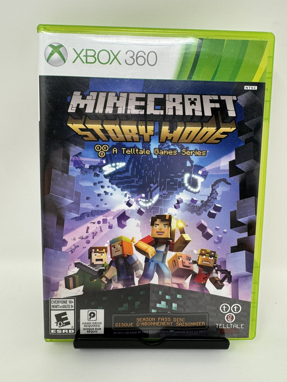 Minecraft Story Mode Season Pass (Xbox 360, 2015) TESTED COMPLETE ...