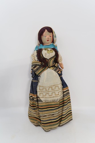 Vintage Greek Cloth Girl Doll | eBay
