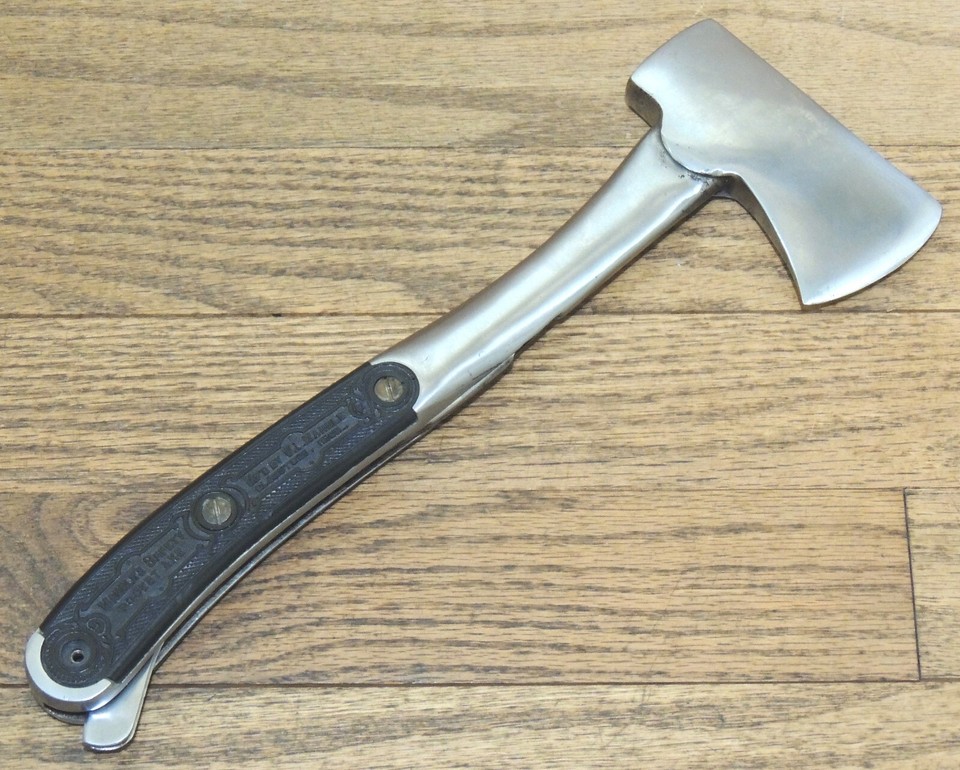 MARBLE SAFETY AXE Co GLADSTONE, MICH 2nd MODELNo. 3 HAWK HEAD POCKET ...