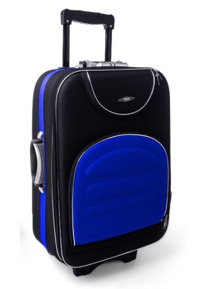 Trolley Stoff Reisekoffer Set für Handgepäck Aufgabegepäck mit Rollen L ...