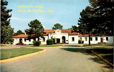Fort McClellan Officers' Club: A Military Gathering Place postcard | eBay