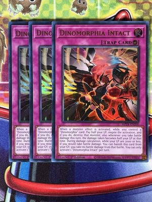 Yugioh Dinomorphia Intact MP24-EN200 Playset | eBay