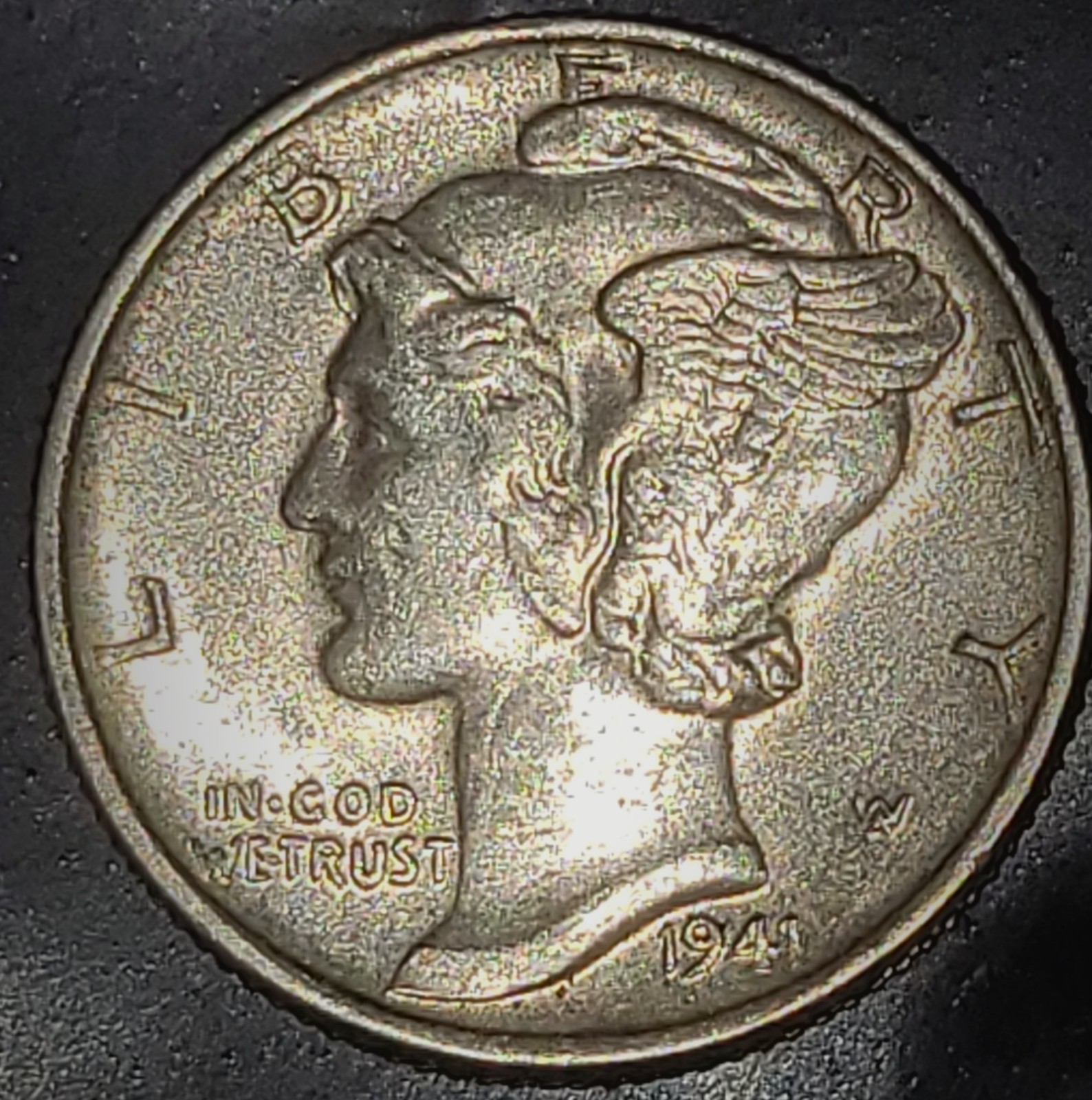 1941- Mercury Dime Nice Original Gem BU Full Bands | eBay