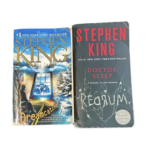 Stephen King Paperback Book Lot Dr Sleep Redrum First Ed Print ...